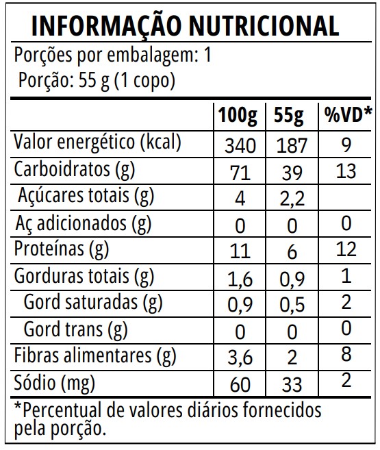 Sopa Low Carb Proteica – pote 55g – Rubali